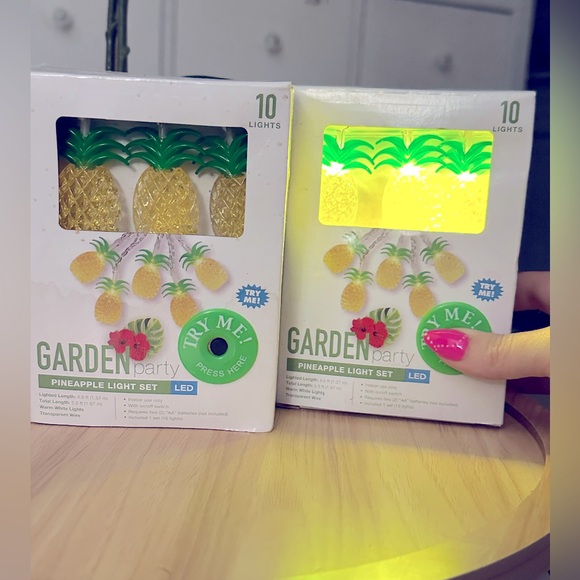Party Supplies | Pineapple Led Light Set | Poshmark